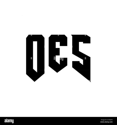 Oes Letter Logo Design For Technology Company Oes Logo Design Black
