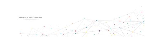 추상적인 다각형 배경과 점과 선을 연결하는 웹 사이트 헤더 또는 배너 디자인 글로벌 네트워크 연결 텍스트에 대한 신경질 배경과 공간을 가진 디지털 기술 0명에 대한 스톡