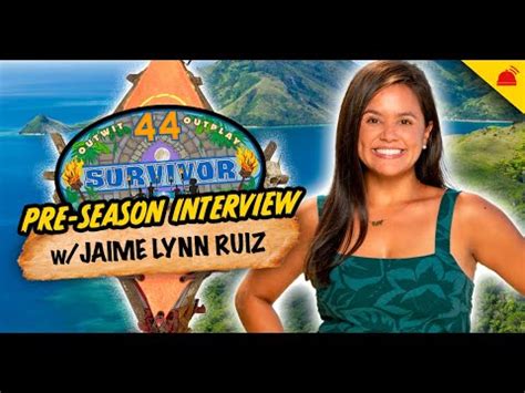 Survivor 44 Pre Season Interviews Jaime Lynn Ruiz Youtube