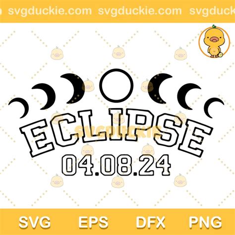 Eclipse Heart Cute Svg Total Solar Eclipse Cute Svg April