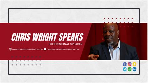 Chris Wright Speaks