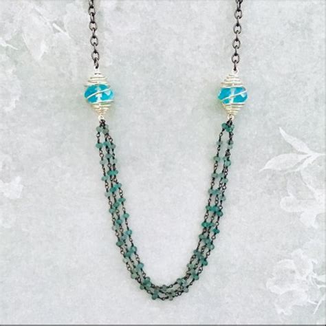 Color Inspiration Blue Grotto Wire Jewelry Design