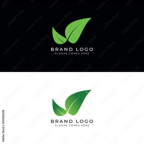 Leaf Logoshealth Logosfreshvector Template 1 Green Leaf Icon Vector Illustrations Eco Icon