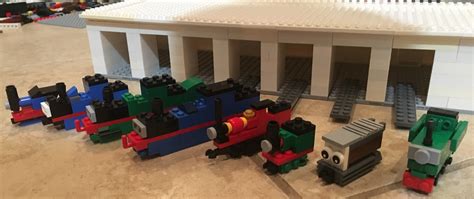 Lego Moc Mini Thomas And Friends By Marimba54 On Deviantart