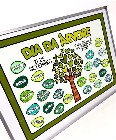 Cartaz Colaborativo Dia Da Árvore Pdf Mundo Pedagógico