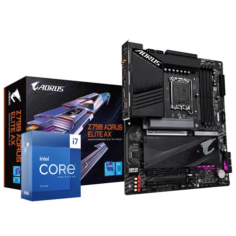 Intel Core I7 13700k 16 Cores 24 Threads Raptor Lake Lga1700 Processor Aorus Z790 Aorus Elite