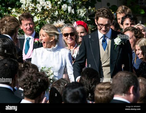Newly Married Ellie Goulding And Caspar Jopling Leave York Minster