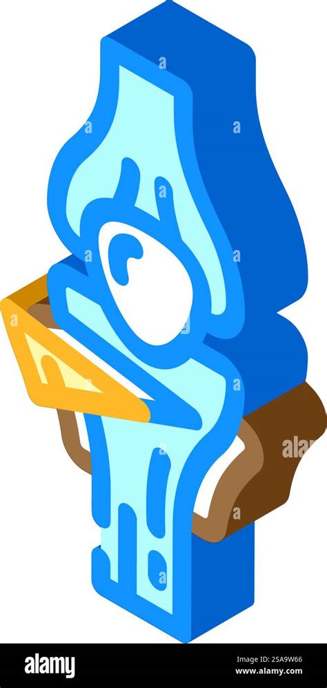 Osteotomy Surgery Isometric Icon Vector Osteotomy Surgery Sign