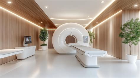 A Modern Mri Room With White Walls And Wood Paneling 60289921 Stock