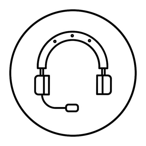 Premium Vector Headset Icon