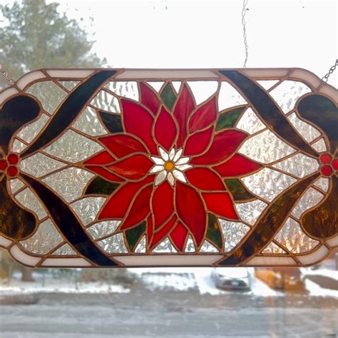 Pattern Sunburst Panel Stained Glass Pattern Digital Download Hobby