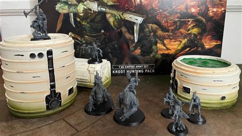 First Look Warhammer 40k Kroot Hunting Pack Techraptor