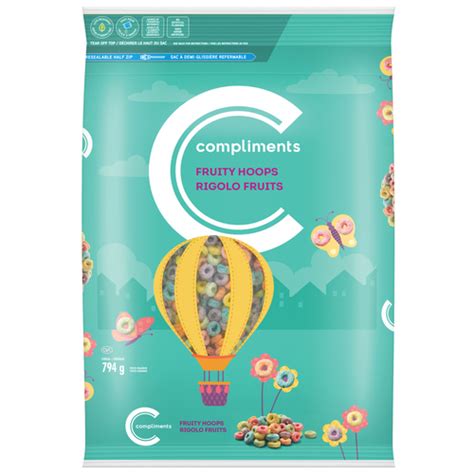 Cereal Fruity Hoops 794 G Complimentsca