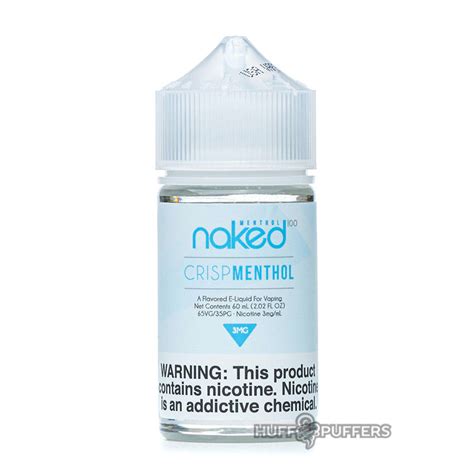 Crisp Menthol E Liquid Naked 100 60ml