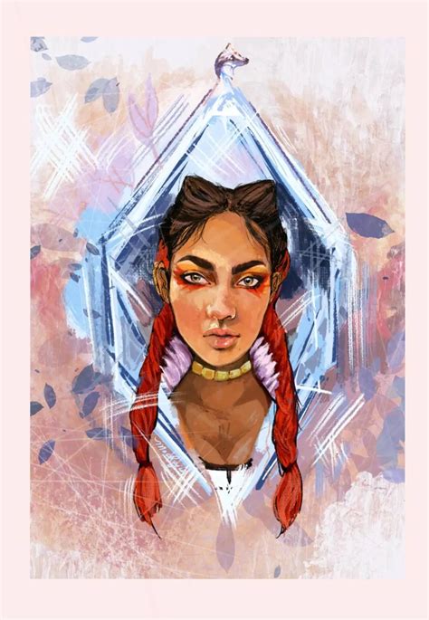 Apex Legends Fan Art I Did Of Loba Scrolller