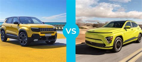 Hyundai Kona Vs Jeep Avenger Ultimate Compact Suv Showdown Pickmyscooter