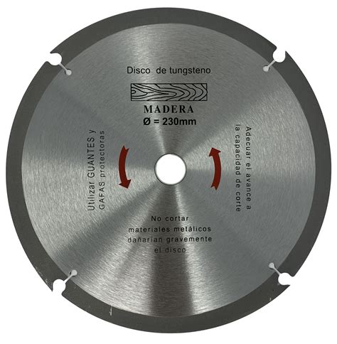 Medid Disco Tungsteno Medid Para Corte De Madera