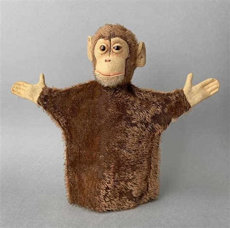 Antique Steiff Jocko Monkey Hand Puppet Once Upon A Puppet