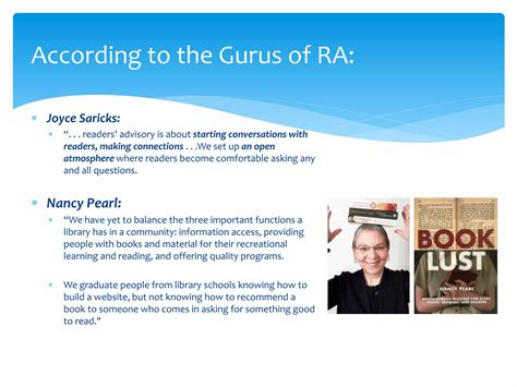 Passive Readers Advisory Ppt