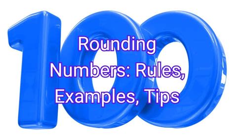 Rounding Numbers Rules Examples Worksheets With Answers Edublox