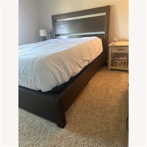 Ashley Furniture Queen Wood Bed Frame Aptdeco