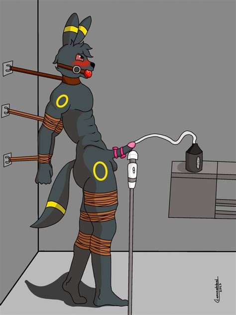 Rule 34 Anthro Ball Gag Bondage Bondage Bound Eeveelution Gag
