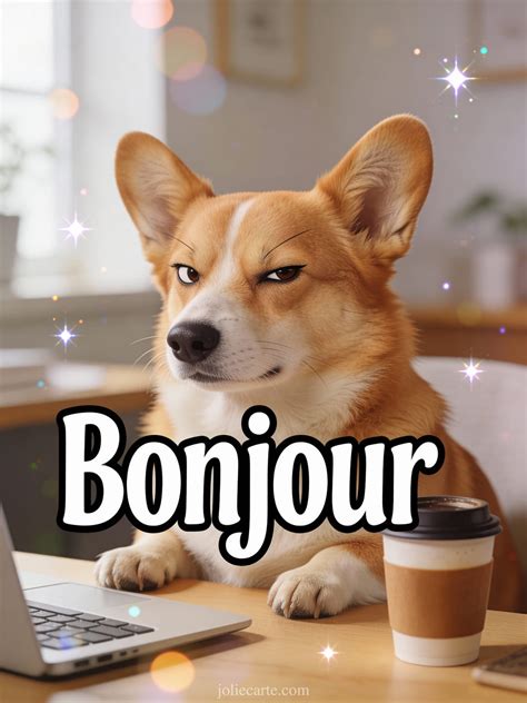 😂 Meme Bonjour Image Drôle Gratuite Joliecarte