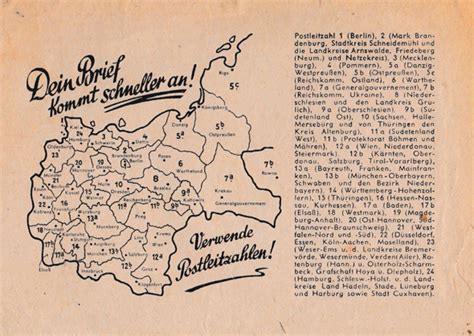 Zu Welcher Zeit Waren Die Postleitzahlen Aktuell Umfrage Abstimmung Wissen