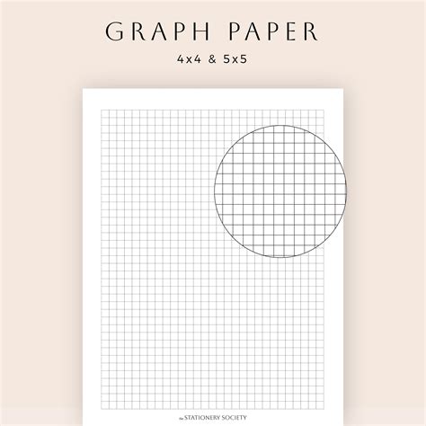 Quad Graph Paper Printable Pdf Digital Desk Organization Tool Drawing