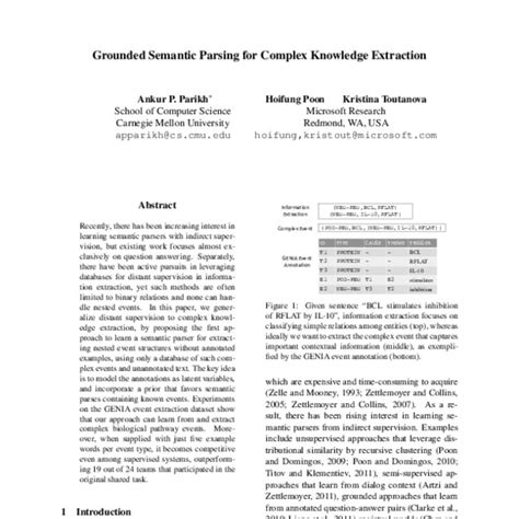Grounded Semantic Parsing For Complex Knowledge Extraction Acl Anthology