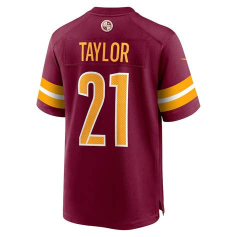 Sean Taylor 21 Washington Commanders Player Game Jersey Burgundy Bluefink