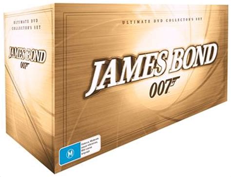 James Bond 007 Ultimate Dvd Collectors Set Boxset Sanity