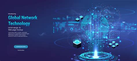 홀로그램 지구 지구본을 사용한 미래 스타일의 글로벌 네트워크 기술 3d 스캔에 대한 스톡 벡터 아트 및 기타 이미지 3d 스캔 3차원 형태 Cpu Istock