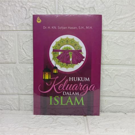 Jual Buku Hukum Keluarga Dalam Islam Sofyan Hasan Intrans Shopee