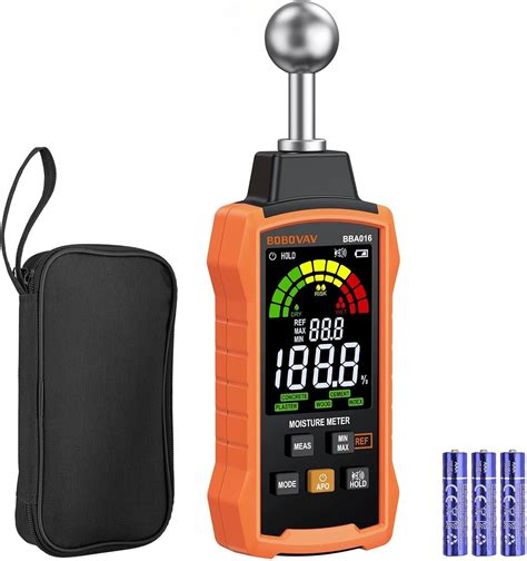 Bobovav Moisture Meter With Ball Probe 540mm Detection 5 Modes 3