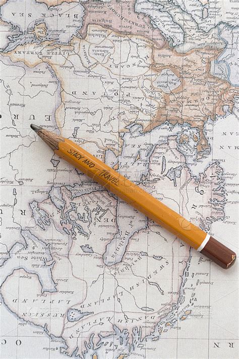 学习和旅行文本。托马斯·杰弗里1775年的地图。