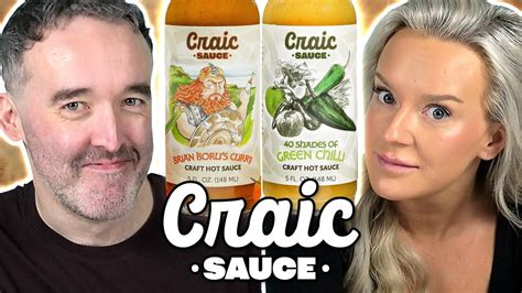 Irish People Try Craic Hot Sauces