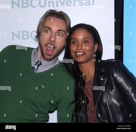 Jan 6 2012 Pasadena California Us Dax Shepard And Joy Bryant Arrives For The Nbc