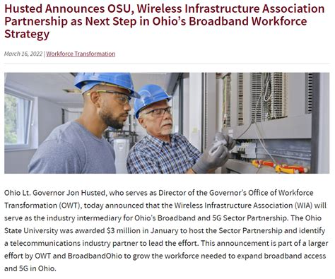 Broadband Workforce Wireless Infrastructure Association