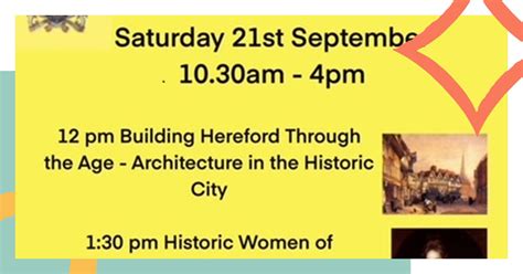 Hereford History Day Hereford Town Hall Visit Herefordshire