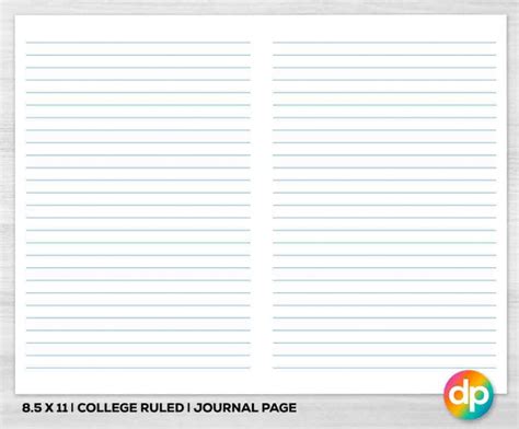 The Creativity Unleashed Lined Paper Journal All Free Printables