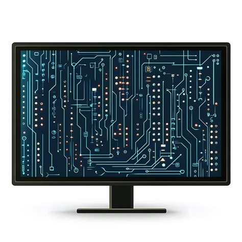 Backside Of Big Led Screen Monitor Display Texture Of Back View Panels