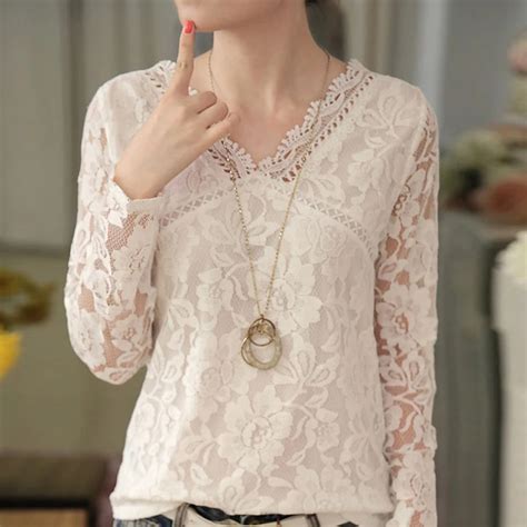 Blus Wanita Lengan Panjang Blus Putih Blus Atasan Wanita Blus Wanita