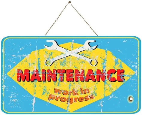 Maintenance Sign Stock Illustrations 143727 Maintenance Sign Stock