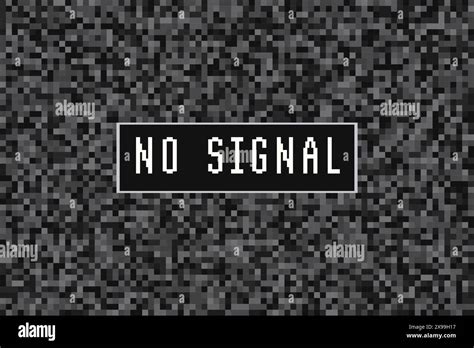 Retro Inspired Vector Bold Black And White Pixelated Backdrop With No