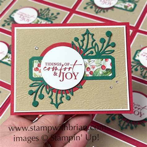 Tidings Of Comfort And Joy With The Christmas Classics Bundle Stamp