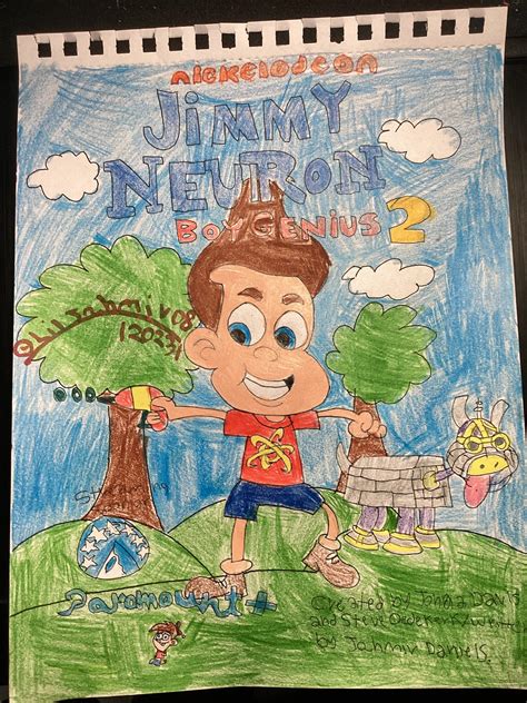 Jimmy Neutron Boy Genius 2 Poster By Liljahmir08 On Deviantart