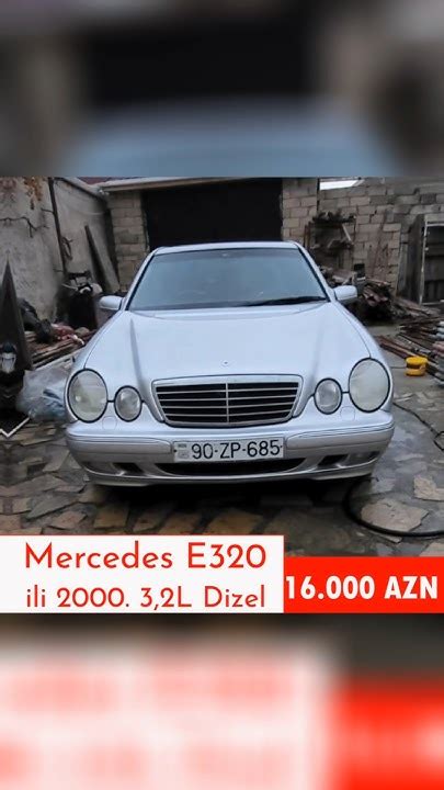 Mercedes E 320il 2000 Mühərrik 32 L 197 Ag Yürüş 420000 Km Qiymət