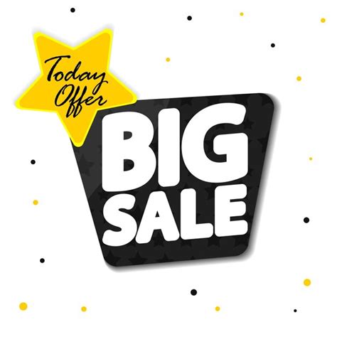 Premium Vector Big Sale Poster Design Template