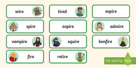 Ire Word Cards öğretmen Yaptı Twinkl